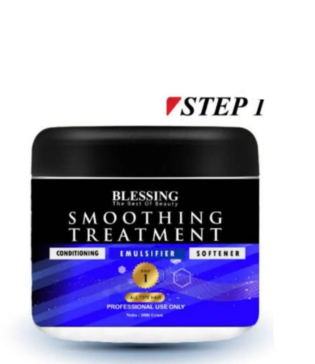 Smoothing Treatment Step 1 Blessing Ukuran 1000 Gram /1Kg - Obat ...