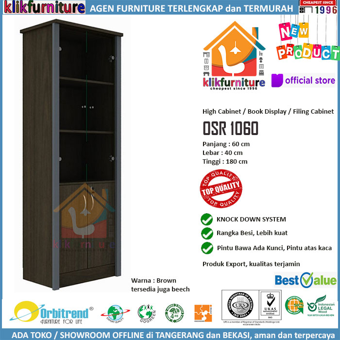 OSR 1060 Orbitrend Lemari Buku Rak Buku Filing Cabinet | Lazada Indonesia