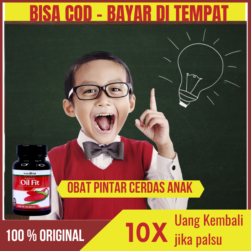 Obat Pintar Cerdas Anak - Bukan Generos - Vitamin Anak - Daya Ingat ...