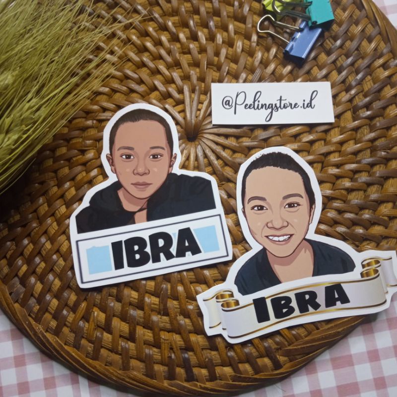 TERMURAH STIKER NAMA ANAK TEMA KARTUN JUMBO A6 | Lazada Indonesia