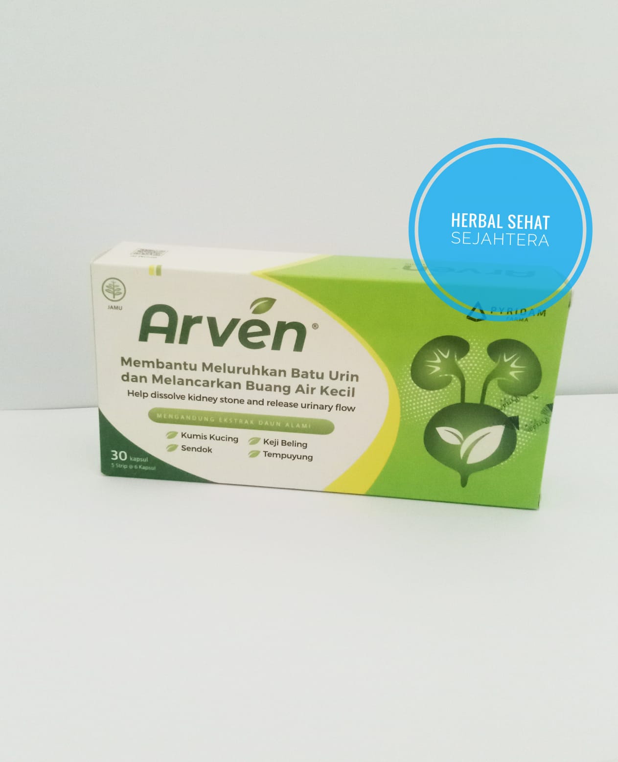 Arven arven kapsul-Membantu meluruhkan batu urin di ginjal dan saluran ...