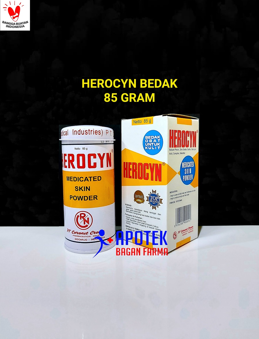 BEDAH HEROCYN / HEROCYN POWDER 85 GRAM | Lazada Indonesia