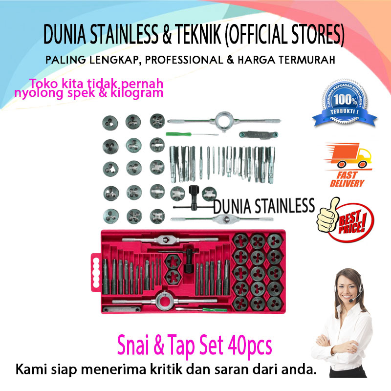 Gagang Snai set 40pcs /Snai & Tap Set 40pcs | Lazada Indonesia