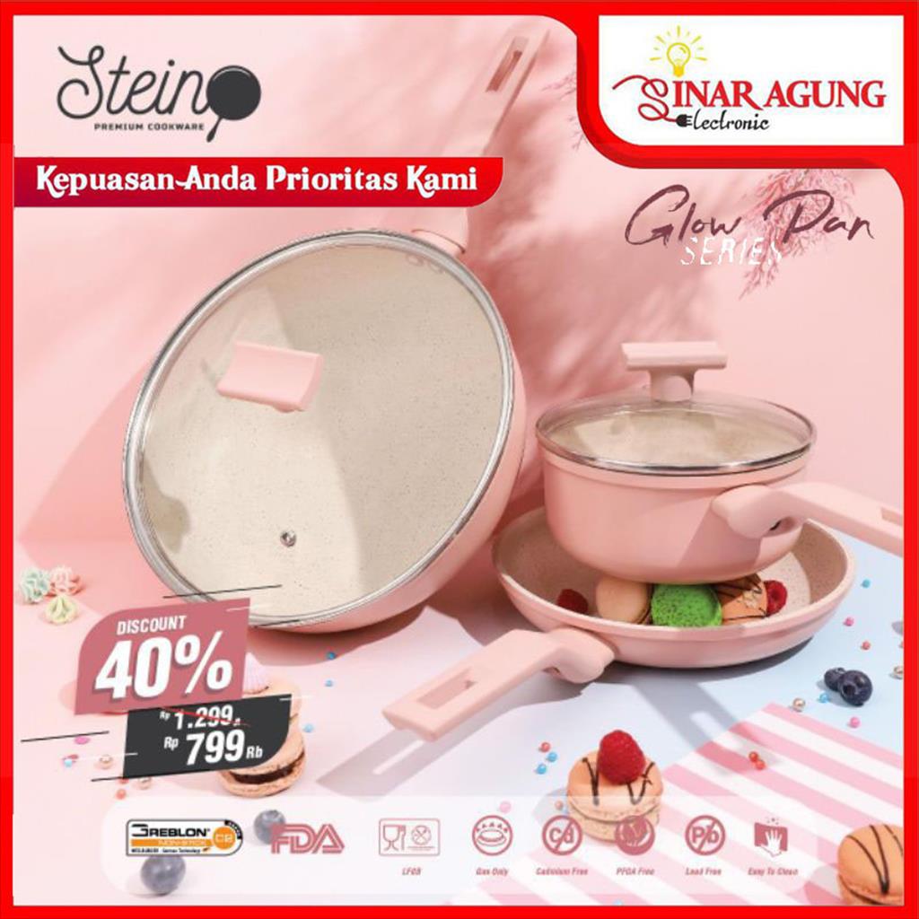 STEIN COOKWARE GLOW PAN SERIES - 100% ORIGINAL | Lazada Indonesia