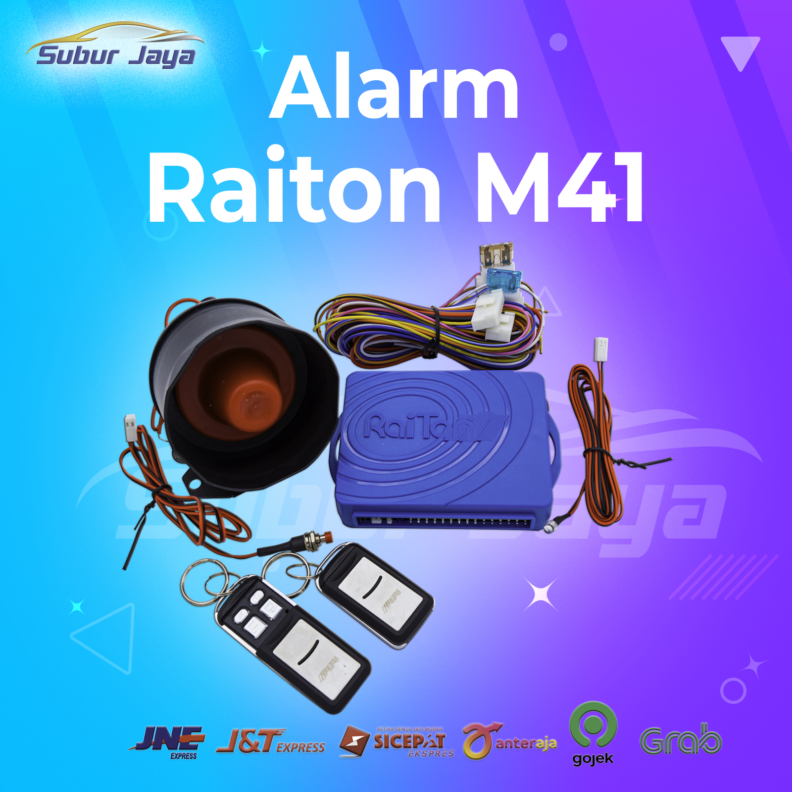 ALARM MOBIL Raiton M41 PREMIUM ANTI THEFT FULLSET ORIGINAL | Lazada ...