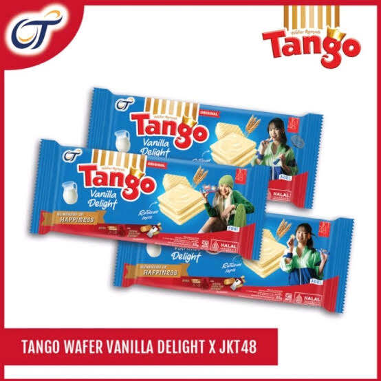 Wafer Tango x JKT48 35 Gram Vanilla Delight | Lazada Indonesia