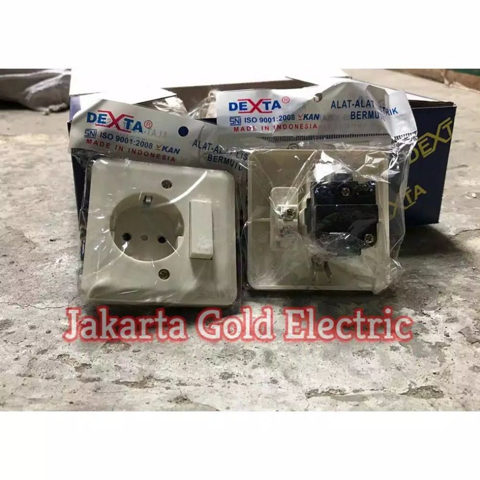 Saklar Engkel + Stop Kontak IB Arde Dexta DX (Harga Per 5 Pcs) | Lazada Indonesia