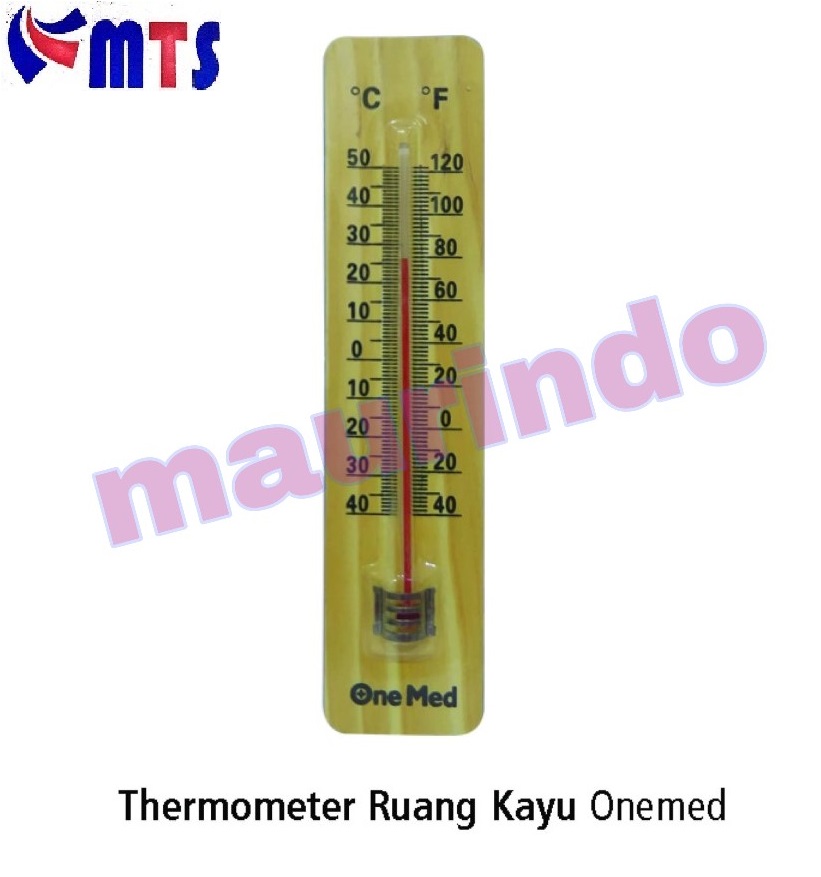 COD - Thermometer Ruang Kayu Onemed Alat Pengukur Suhu Ruangan ...