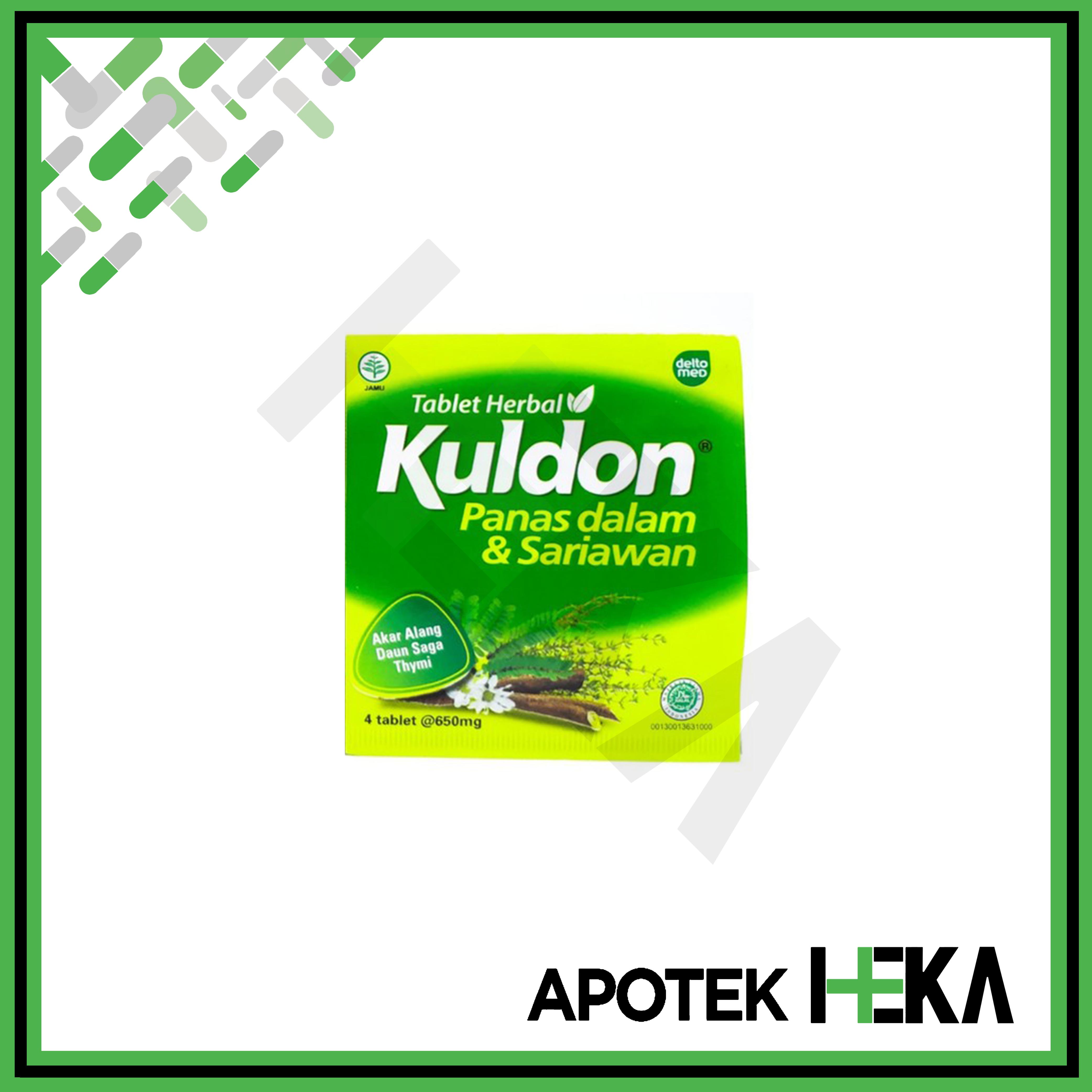 Kuldon Sariawan Strip isi 4 Tablet - Meredakan Panas Dalam | Lazada ...