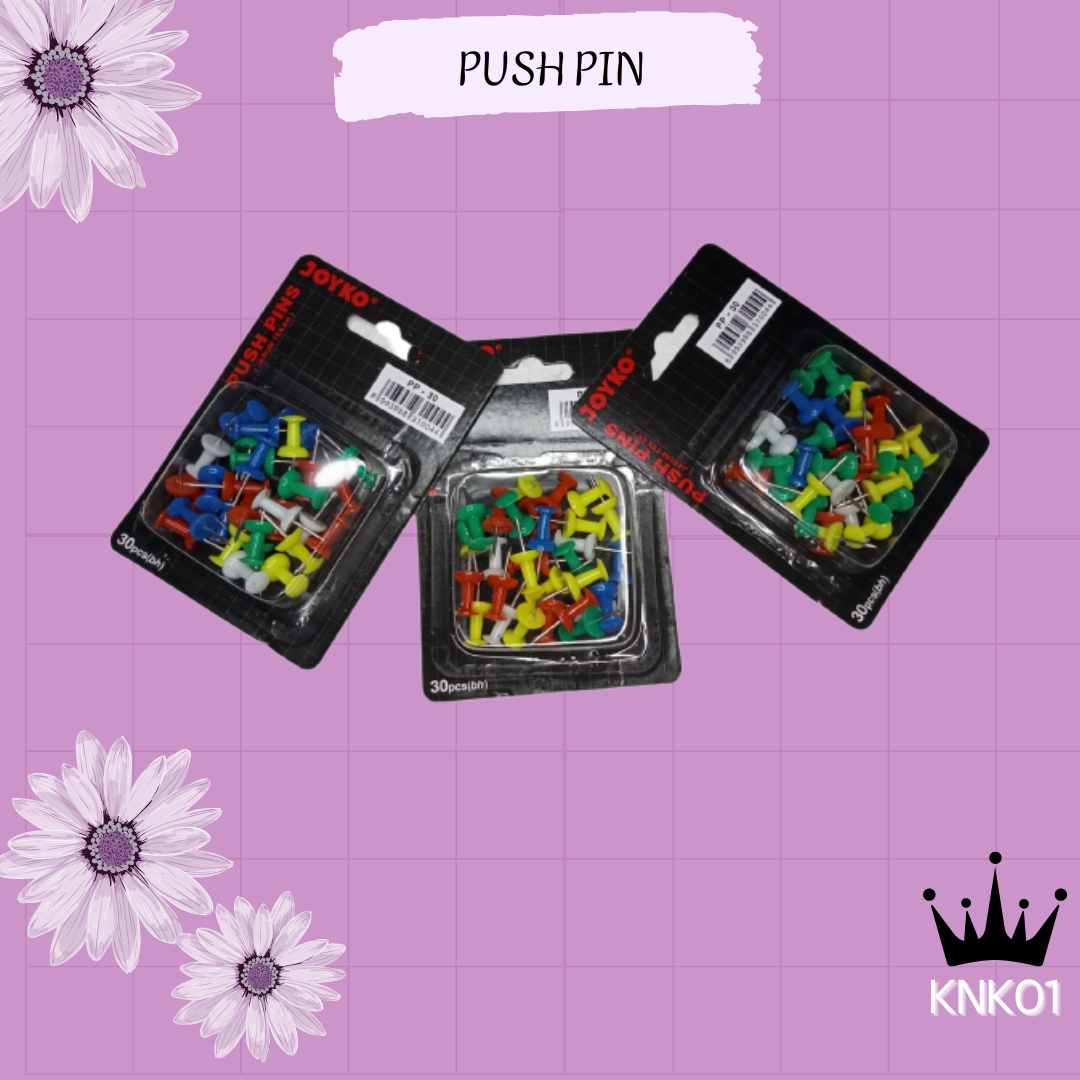 Push Pins Jarum Tekan JOYKO - Jarum Tekan Mading | Lazada Indonesia