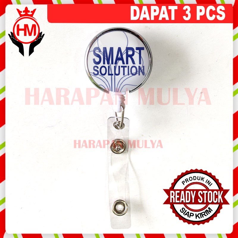 ID Card Yoyo Smart Solution BCA Gantungan ID Card Holder Logo BCA Smart ...