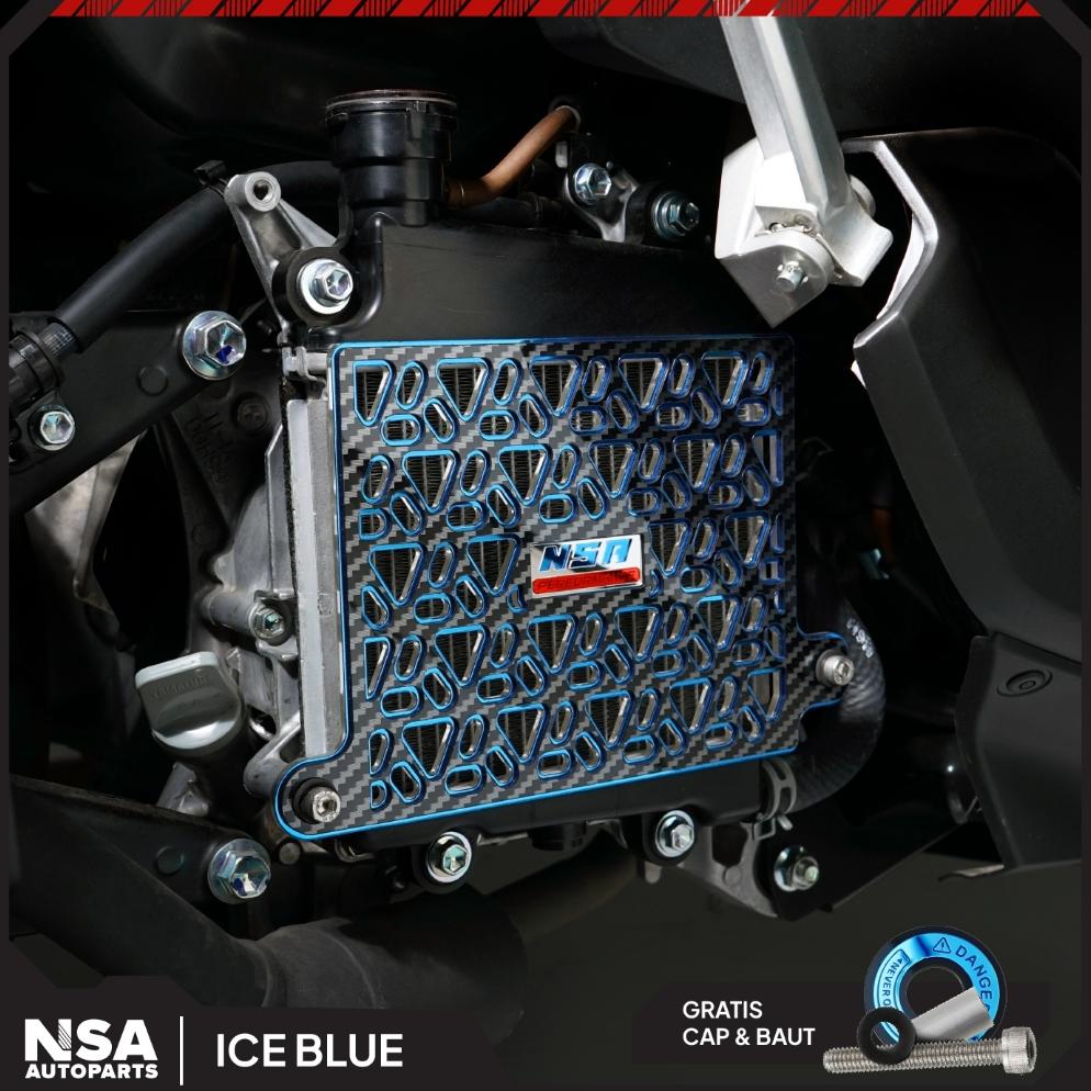 [HOYAHOYA] COVER RADIATOR VARIO ADV PCX 160 TRIANGLE SERIES CARBON ...