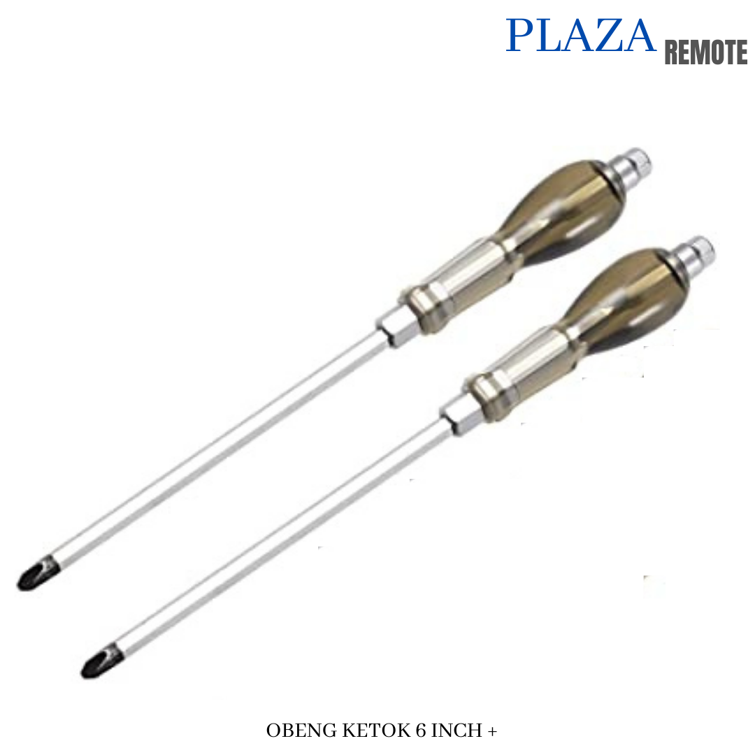 OBENG KETOK GETOK BOBOK TEMBUS TEMBOK MAGNET IMPACT SCREWDRIVER 6 INCH ...
