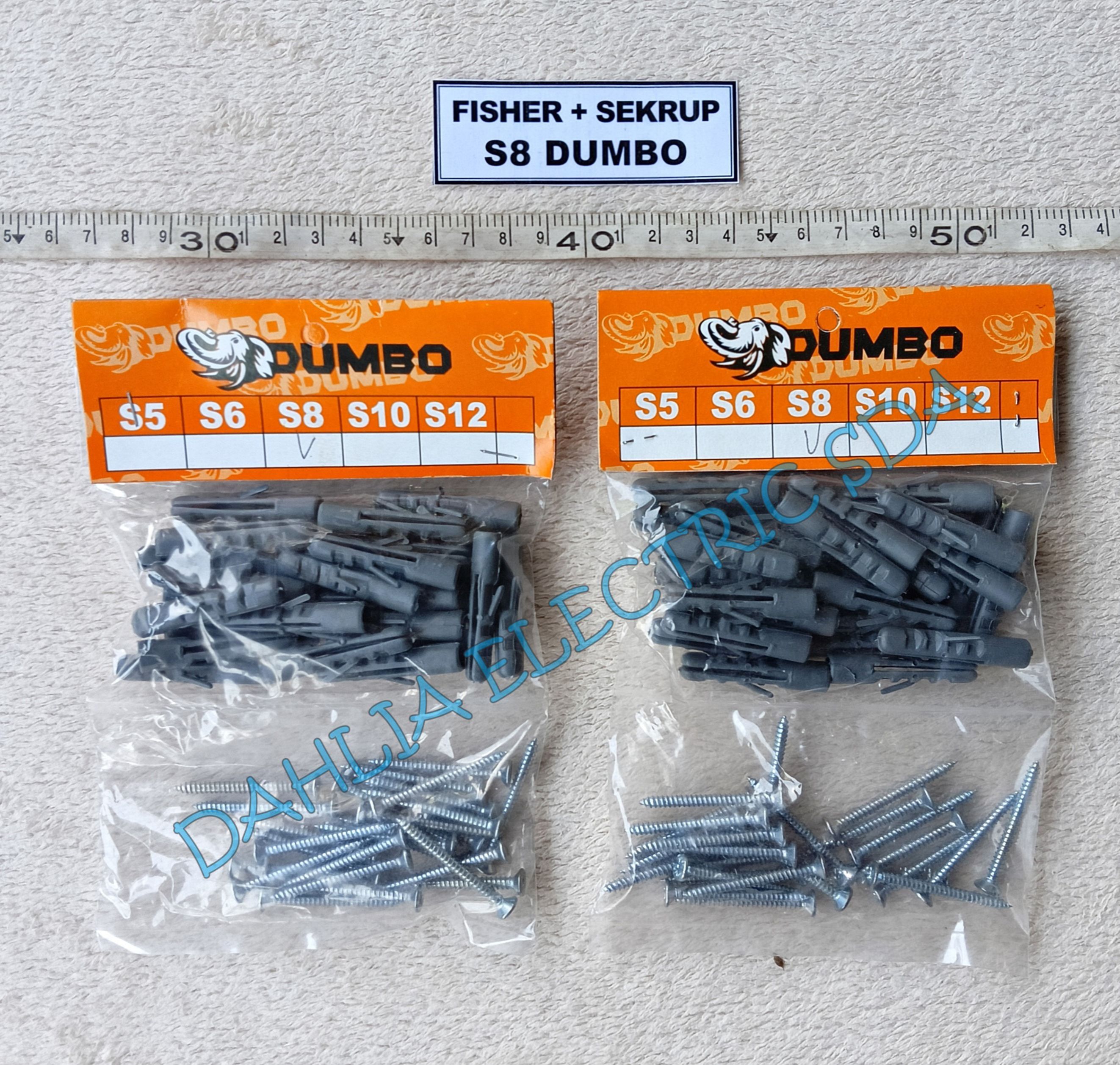 Fisher + Sekrup S8 MERK DUMBO | Lazada Indonesia