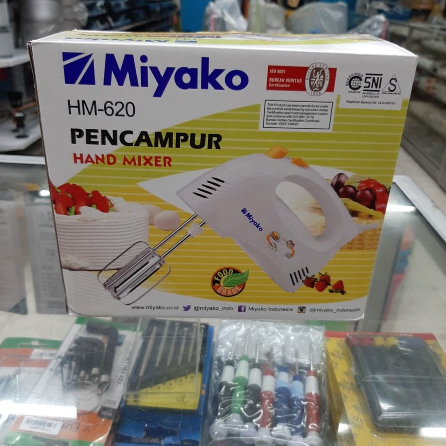 Miyako Hand Mixer HM-620 | Lazada Indonesia