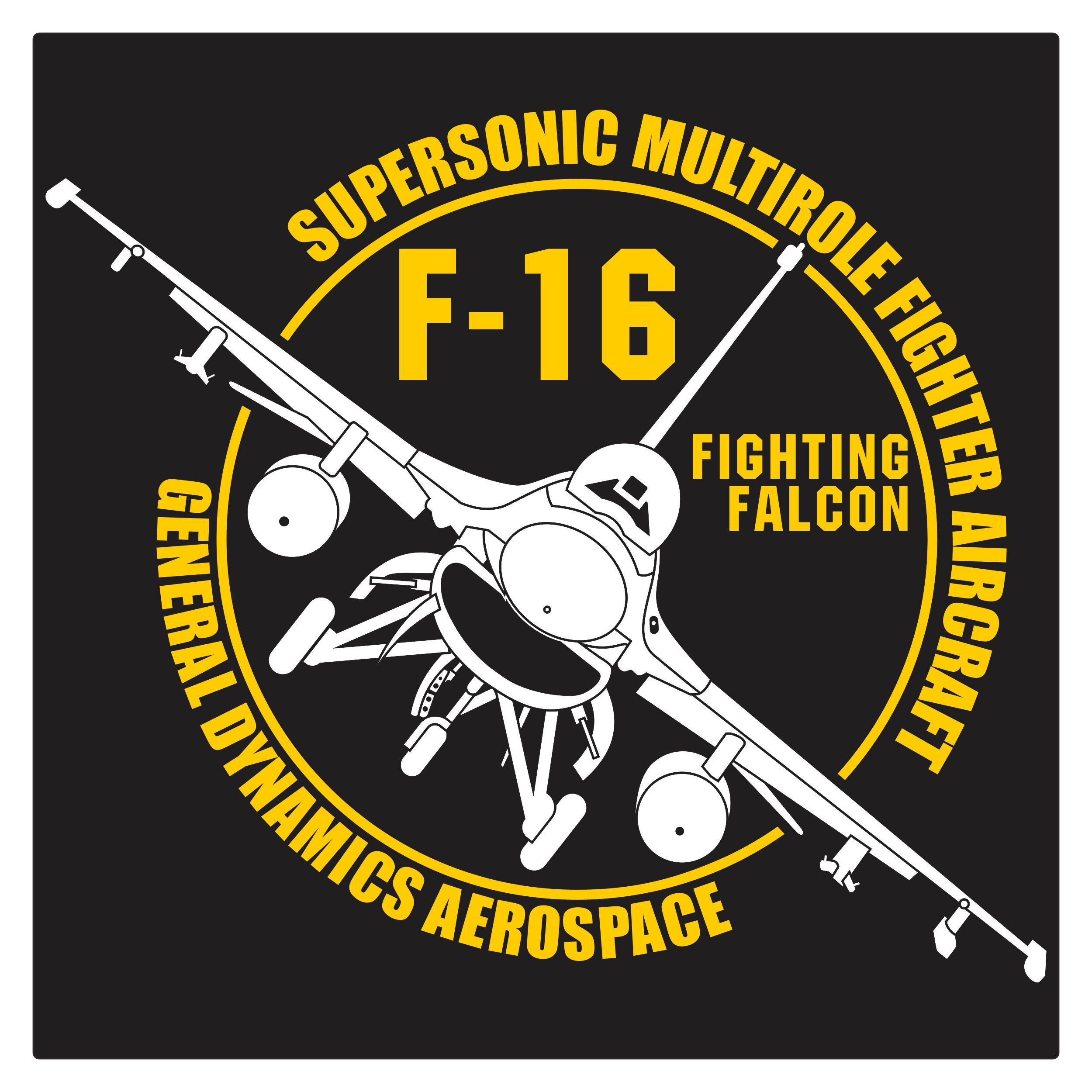 F-16 Falcon Cutting Sticker | Lazada Indonesia
