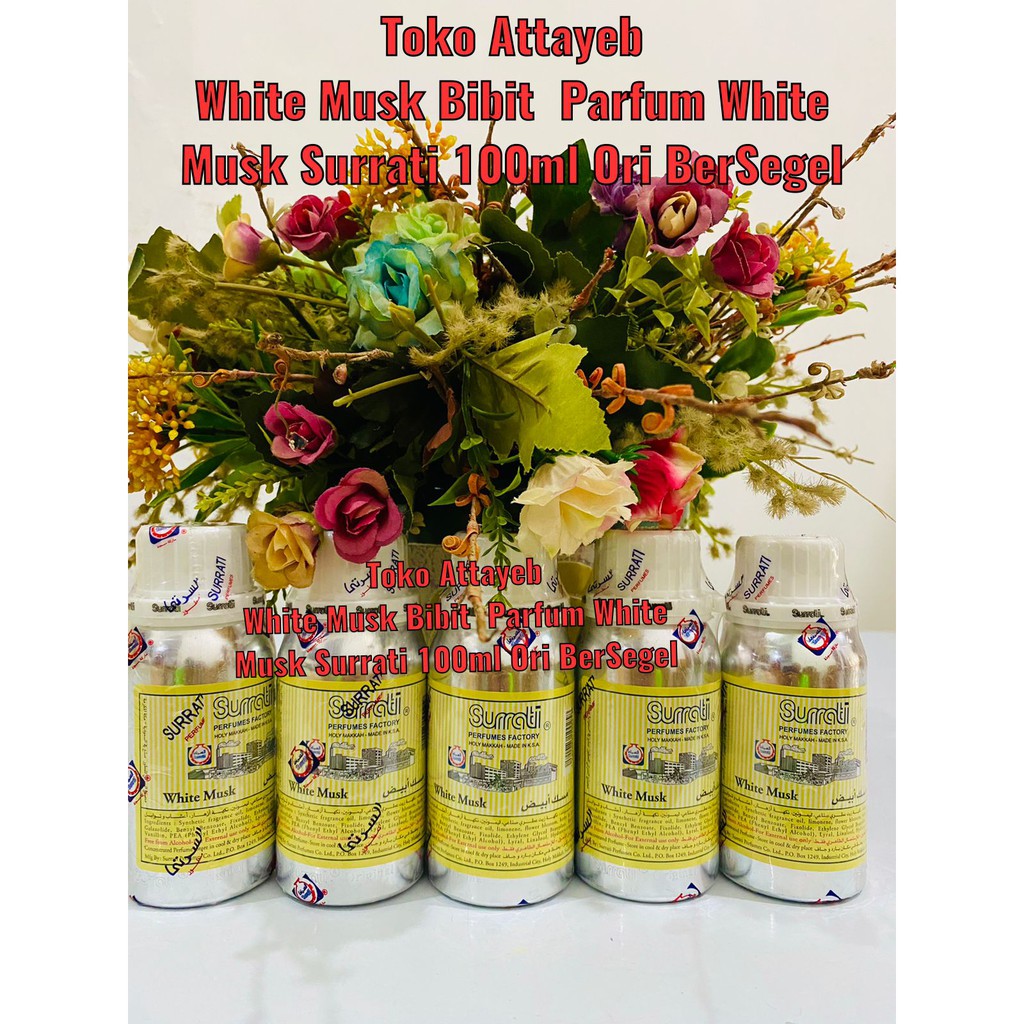 White Musk 3ml Bibit Parfum White Musk Surrati 3ml Original White Musk | Lazada Indonesia