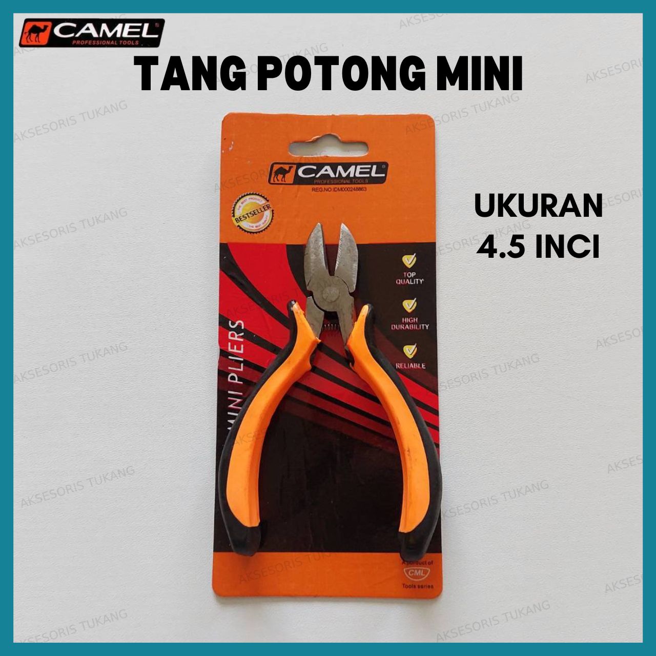 Camel Tang Mini Potong 4.5" Inch / Tang Kecil Pendek Cutting Pliers ...
