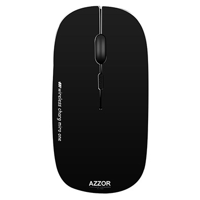 Azzor Super Slim Silent Optical Wireless Mouse 2.4GHz - N5 - Glossy ...