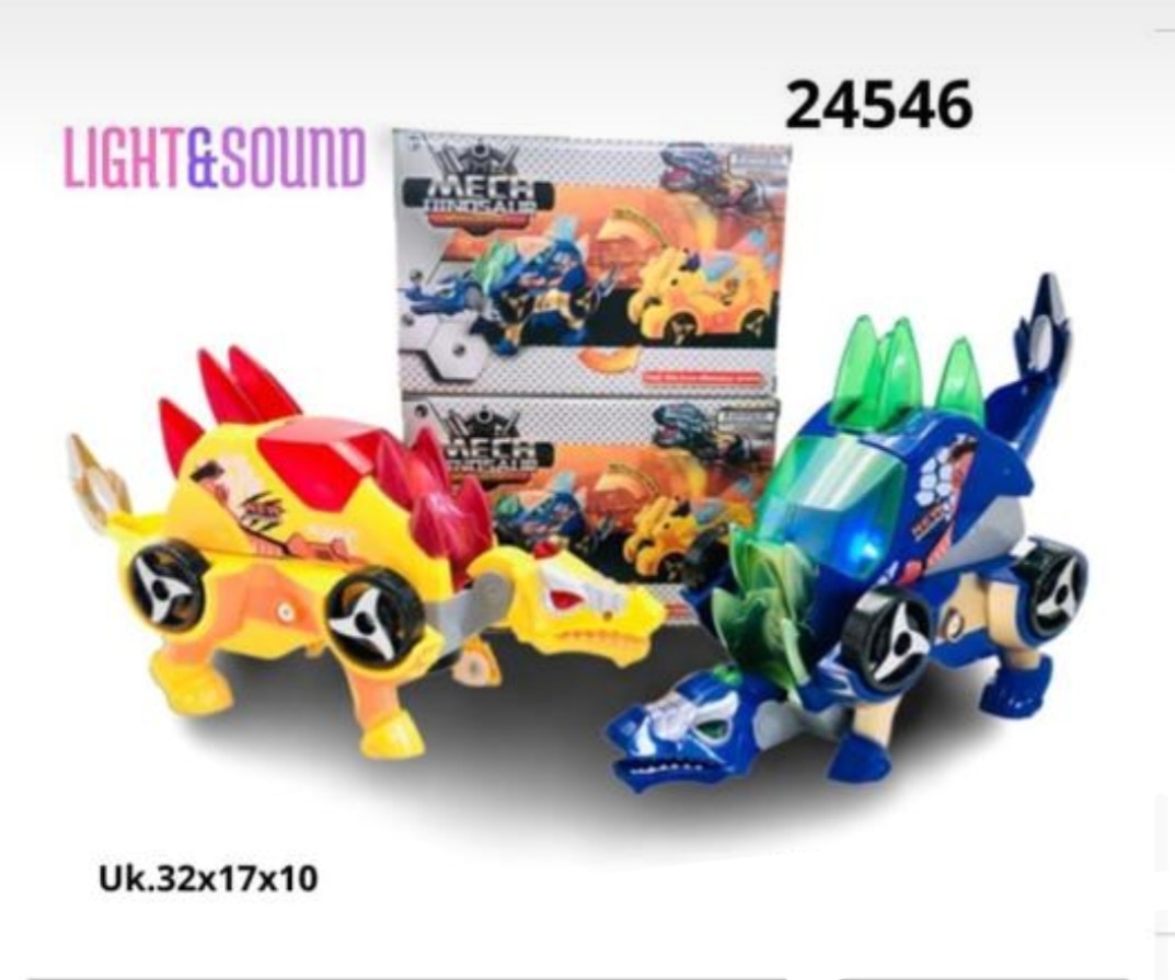 SNI toys mainan anak unisex robot meca mecha dino dinosaurus alloy 2in1 ...
