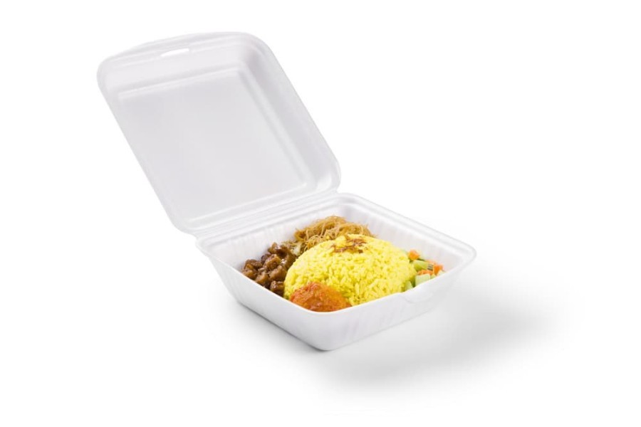 Lunch Box Foam / Kotak Makan Styrofoam / Kemasan Styrofoam / GPS-03 ...