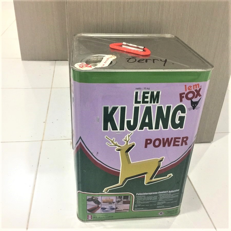 LEM FOX KIJANG POWER 10kg LEM KUNING FOX LEM HPL EDGING | Lazada Indonesia