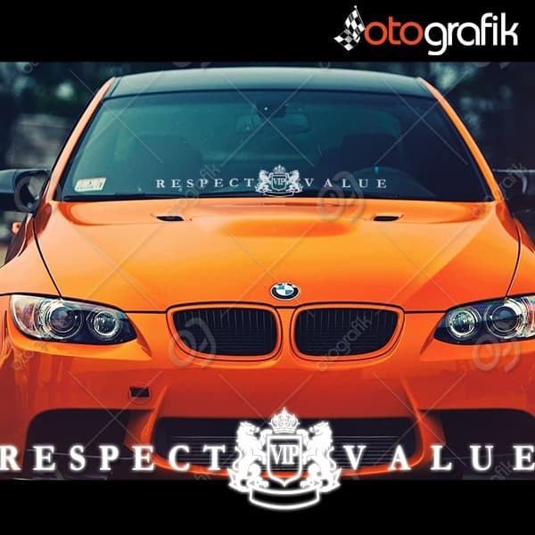 STICKER STIKER JDM VIP RESPECT VALUE | Lazada Indonesia