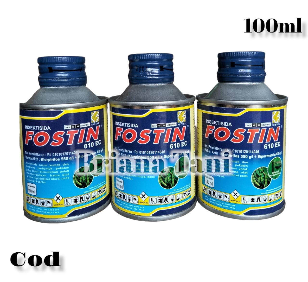 INSEKTISIDA FOSTIN 610 EC 100ml 100% Original | Lazada Indonesia