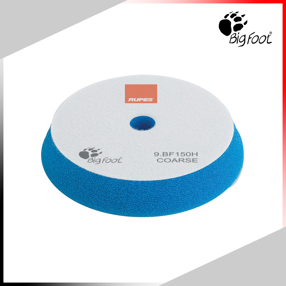 Rupes 9.BF150H Velcro Polishing Foam Coarse Ø 130-150 mm (5-6 inc ...