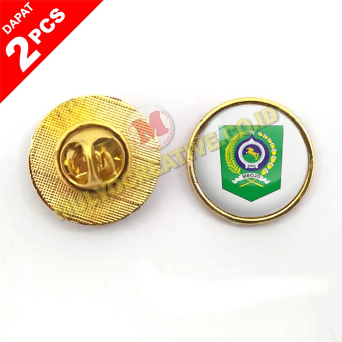 Pin Logo Kabupaten Bima Pin Wing Bros Logo Daerah Lencana Pin Bros Bima ...