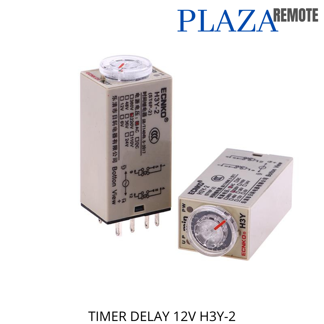 DELAY TIMER RELAY H3Y-2 1 DETIK - 60 MENIT TANPA SOCKET | Lazada Indonesia