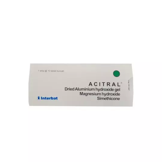 ACITRAL TABLET STRIP | Lazada Indonesia