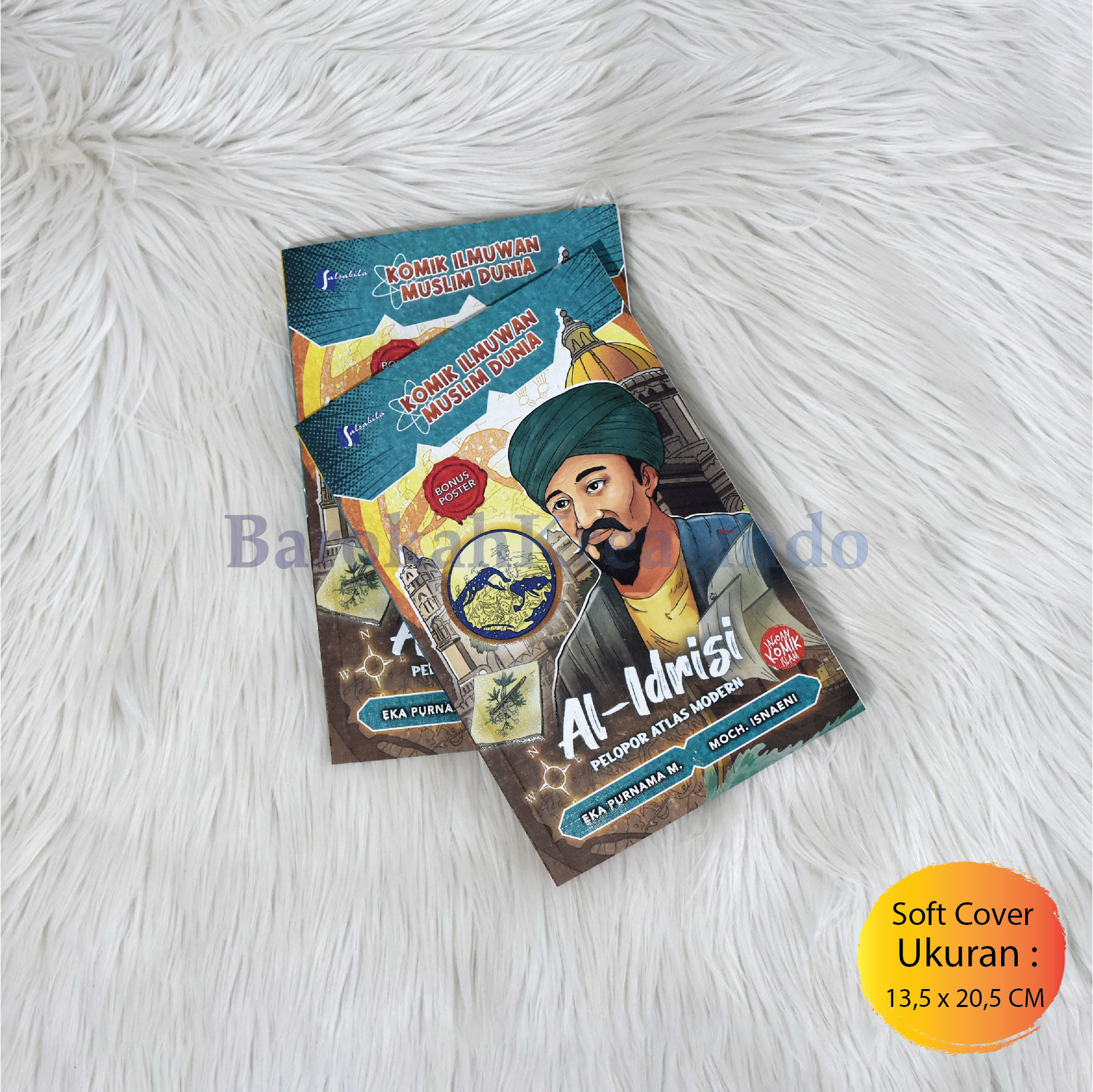 Komik Al Idrisi Pelopor Atlas Modern Seri Ilmuwan Muslim Dunia Pustaka Al Kautsar Salsabilla ...