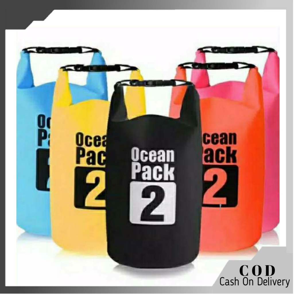 Drybag Dry Bag Tas Waterproof Ocean Pack Kapasitas 2 Liter, 5Liter, 10 Liter | Lazada Indonesia