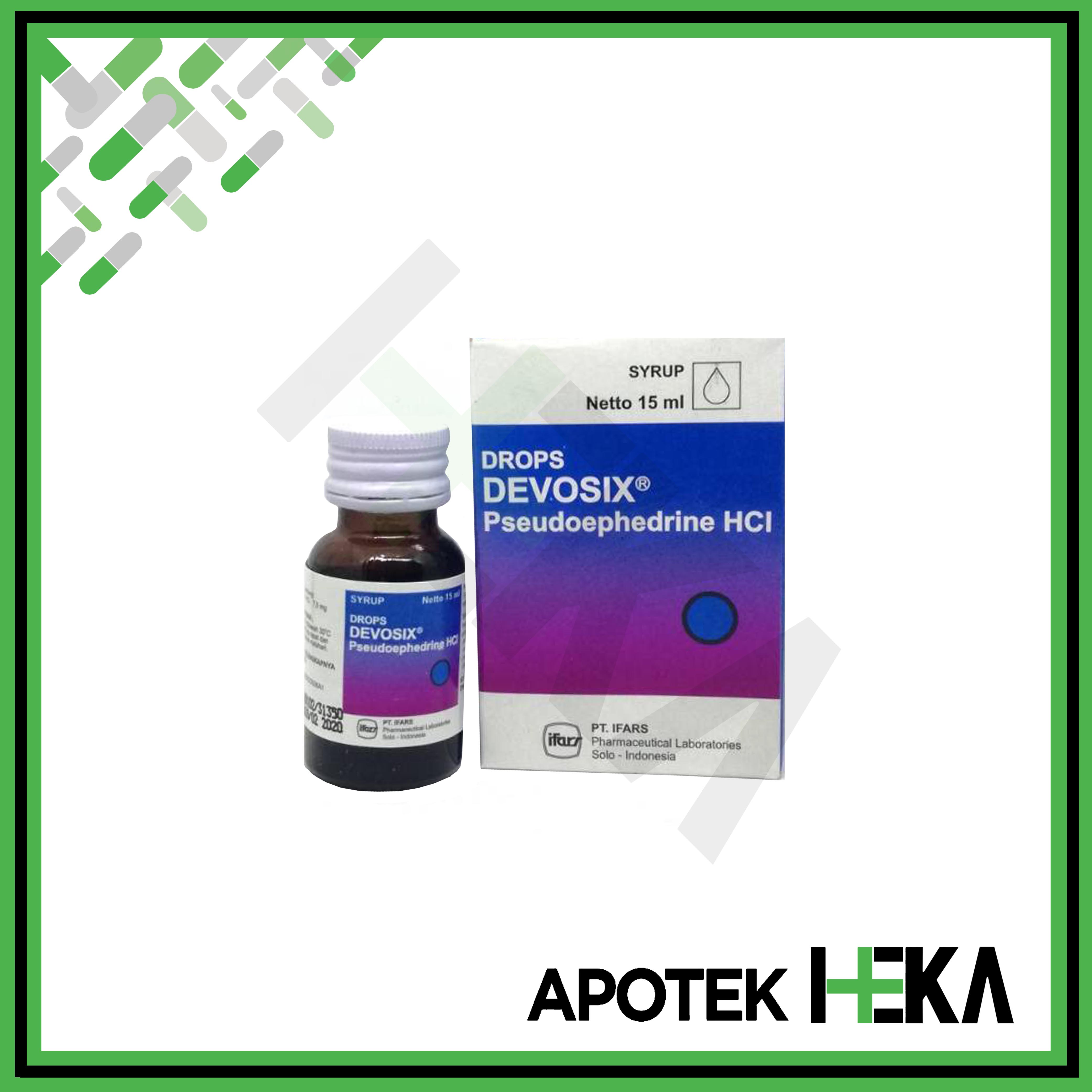Devosix Drops 15 ml - Sirup Obat Flu dan Pilek Bayi | Lazada Indonesia
