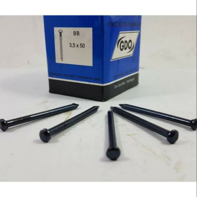 Paku beton hitam 5cm /50mm paku hitam | Lazada Indonesia