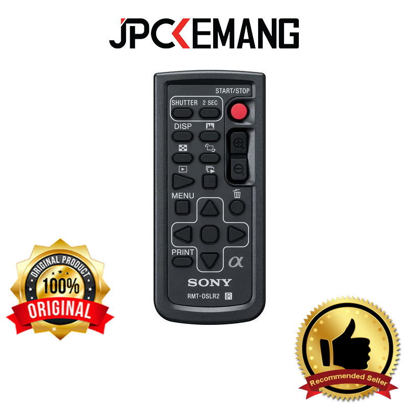 Sony Wireless Remote Commander RMT-DSLR2 JPC KEMANG ORIGINAL | Lazada ...