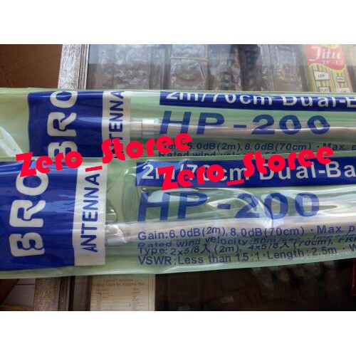 FS Antena radio HT RIG Dual band Dualband VHF UHF BRC HP-200 HP200 HP ...