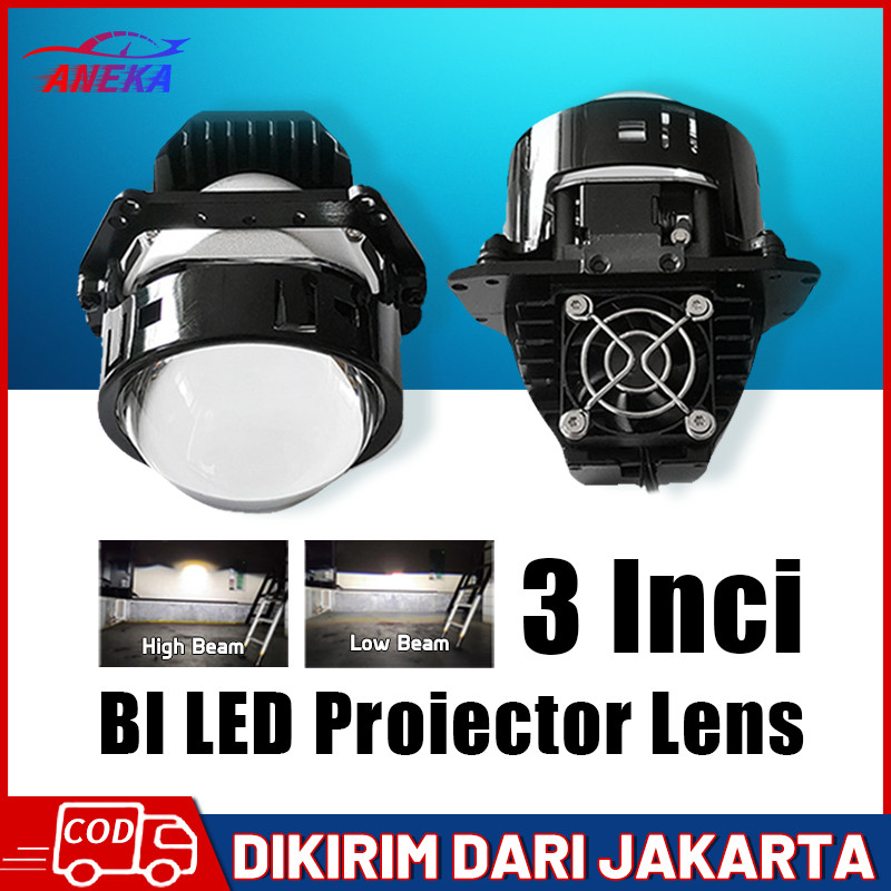 (Dikirim Dari Jakarta)BILED WST 3 Inch Lensa Lampu LED Projector Projie ...