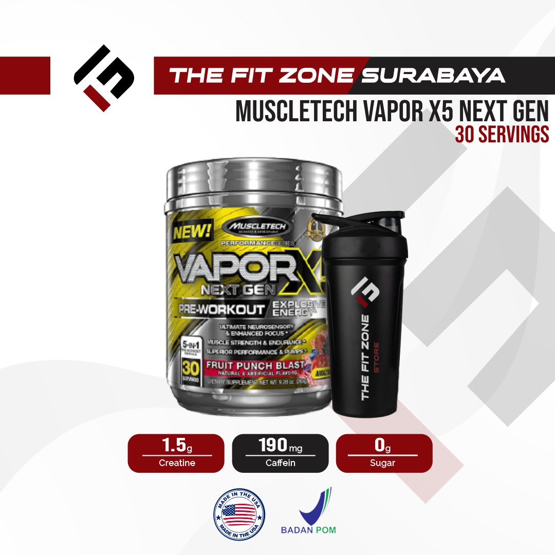 Muscletech Vapor X5 Next Gen Preworkout Pre Workout Harga Distributor ...