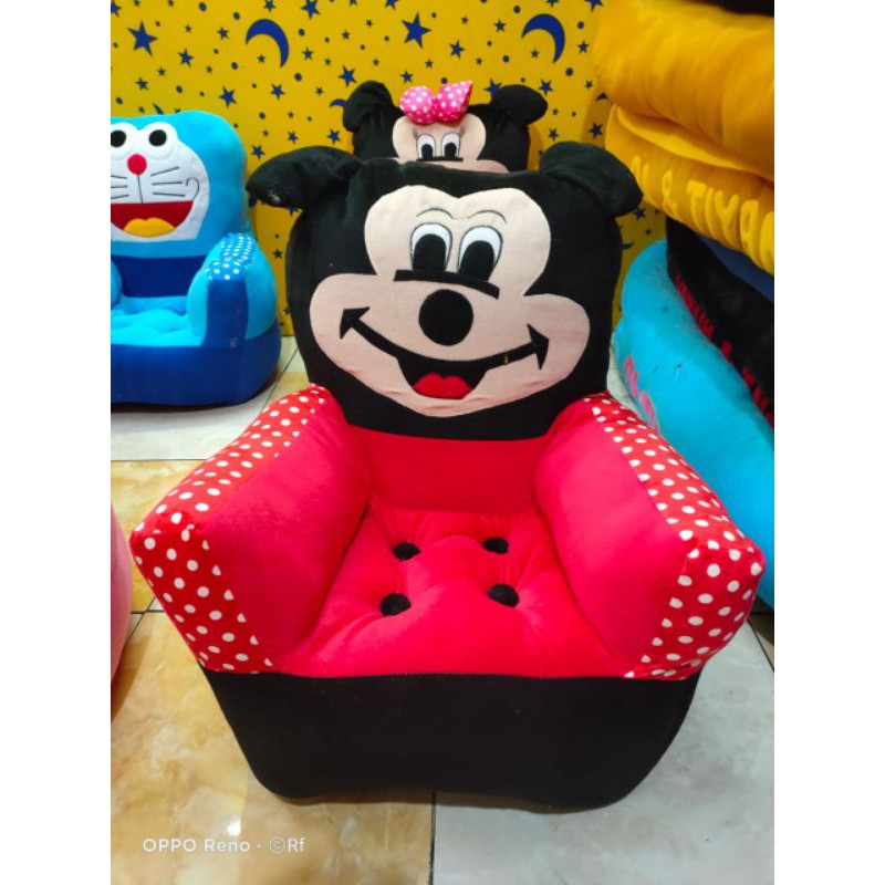 COD Bangku Sofa Anak Karakter Boneka Hello kitty Doraemon Keroppi ...