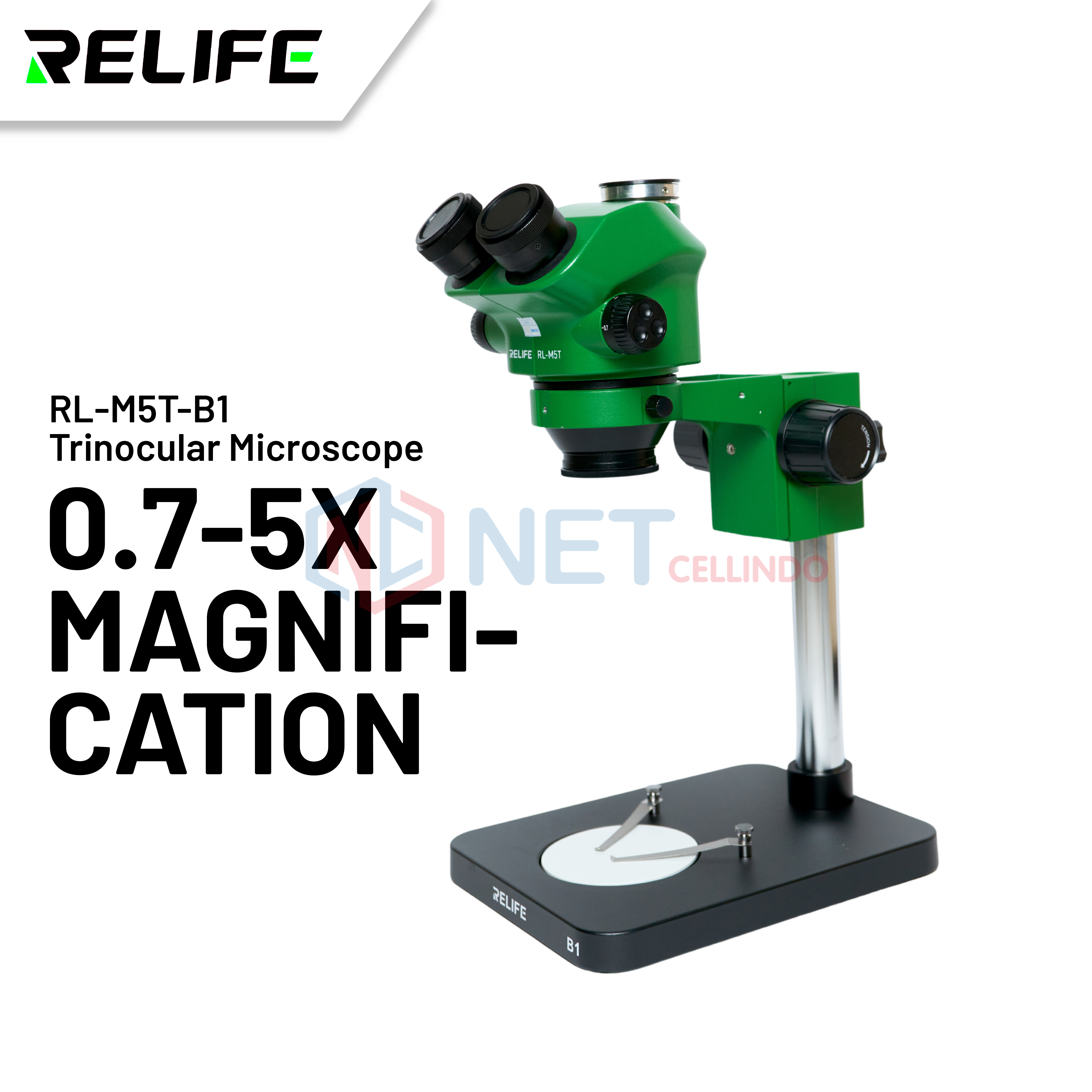 TOOL MICROSCOPE RELIFE TRINOCULAR RELIFE RL-M5T-B1 | Lazada Indonesia