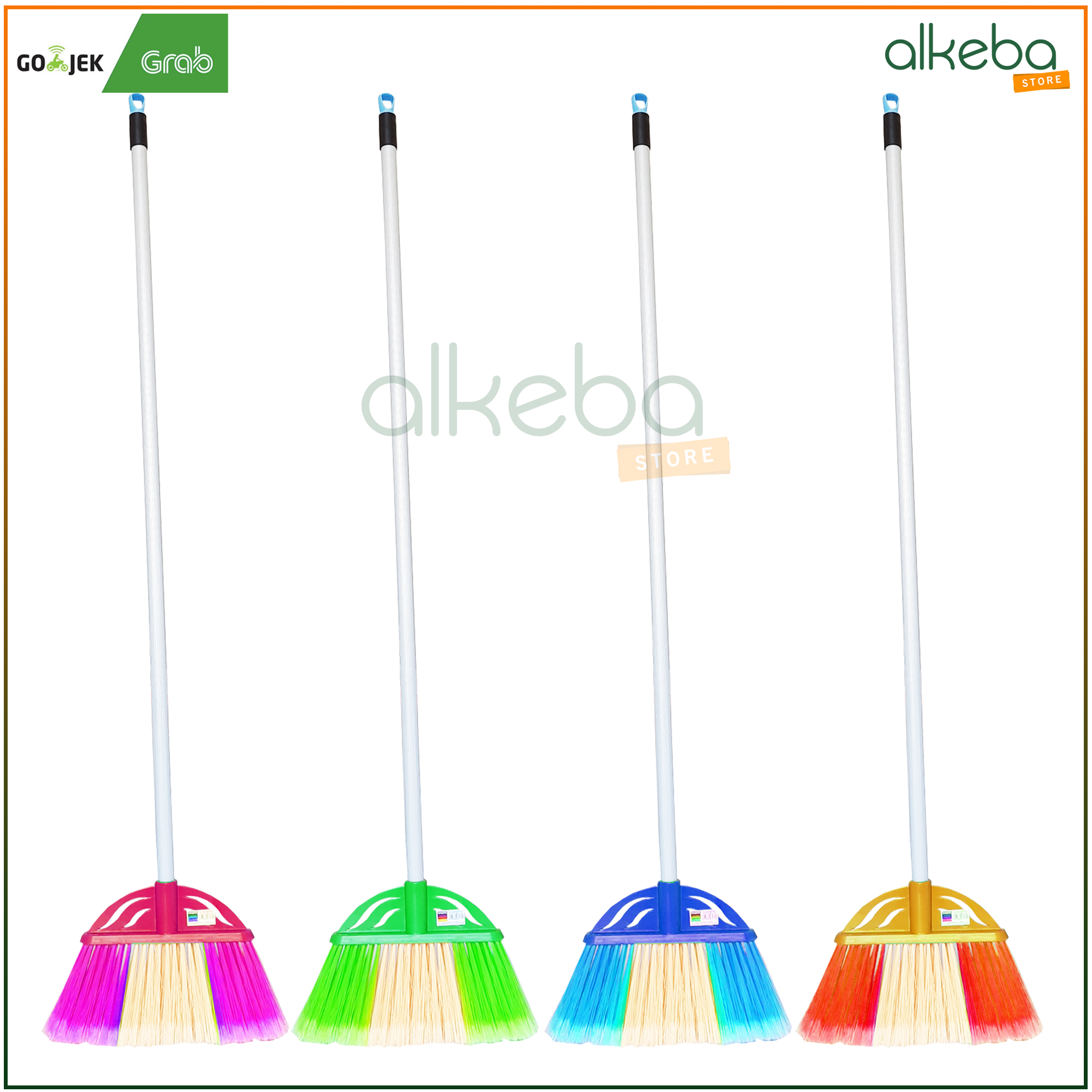 Sapu Nilon Nagata Broom Nylon Lantai Rumah NGT 0717 | Lazada Indonesia