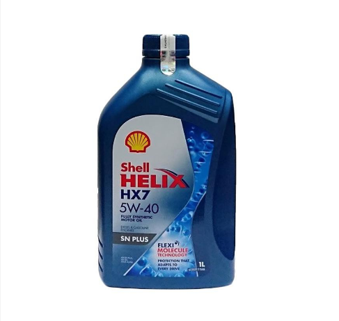1 Dus oli mesin Shell Helix HX7 5W40 SN Plus 1 Liter Original | Lazada ...