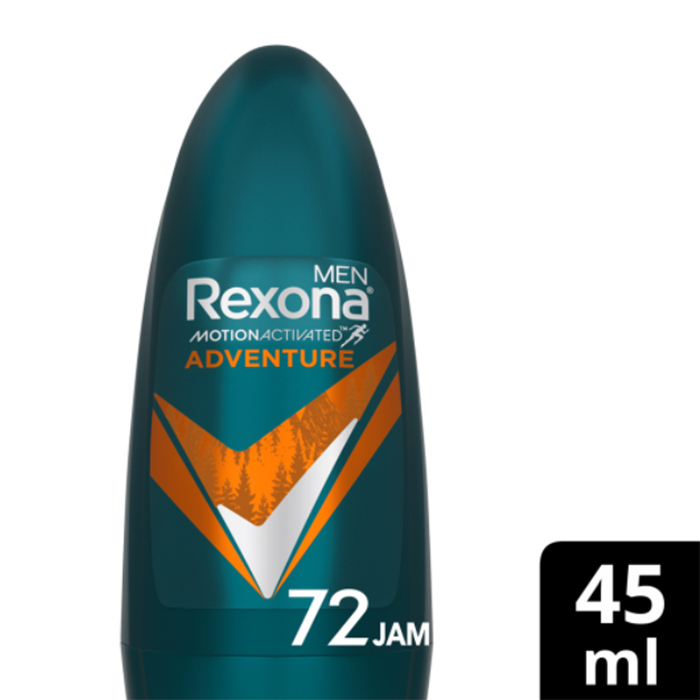 Rexona Men Deodorant Roll On Deodorant Pria Adventure Antiperspirant ...