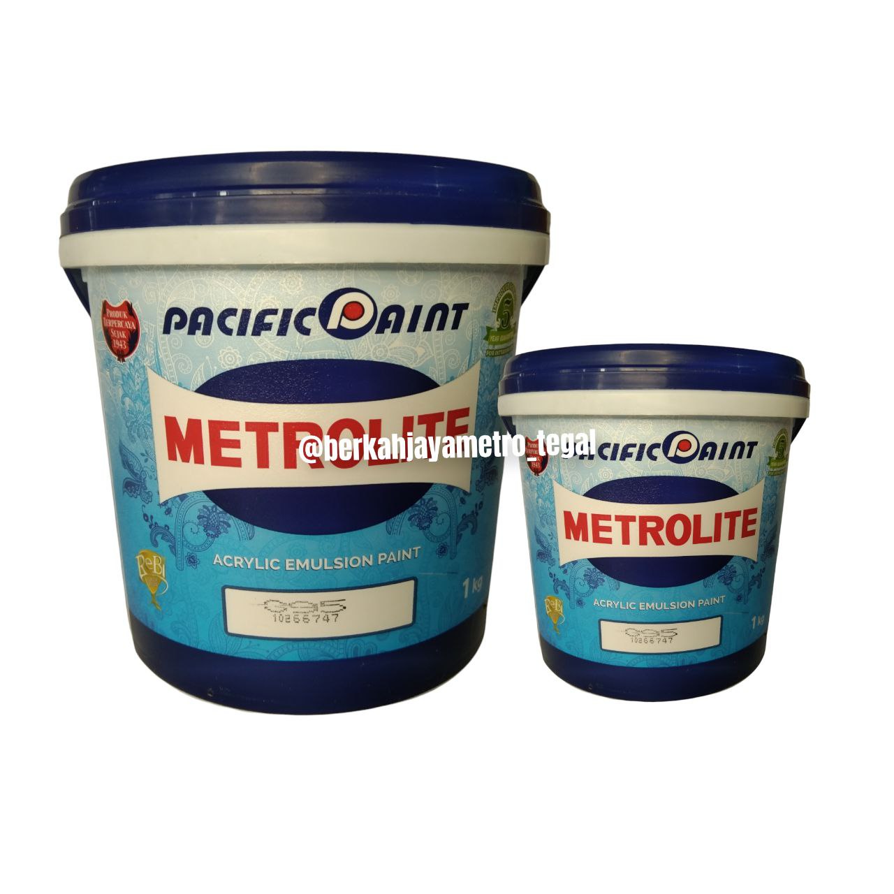 CAT TEMBOK METROLITE 1KG | Lazada Indonesia