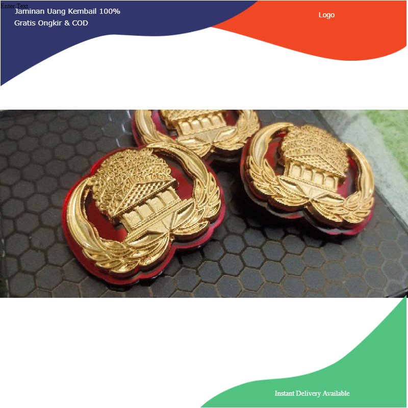 Tanda Jabatan ASN tanda jabatan PNS sesuai PERMENDAGRI | Lazada Indonesia