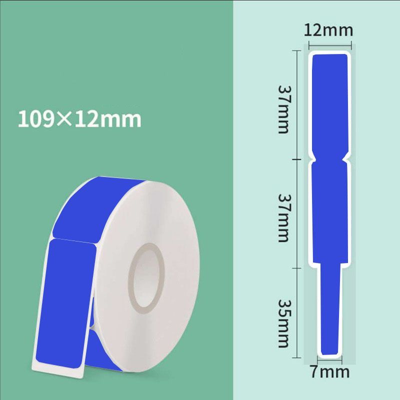 65pcs/Set Thermal Stiker Label Kabel Thermal Cable Label Sticker Stiker ...