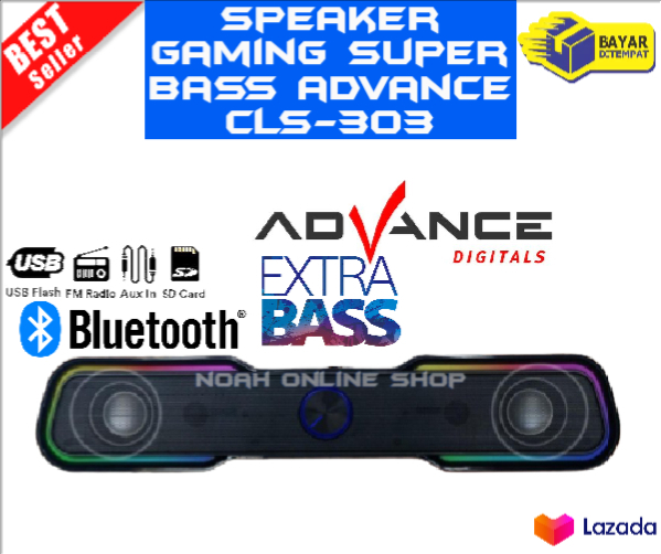 Speaker Gaming Advance CLS-303 / RGB Gaming Speaker~NOS | Lazada Indonesia