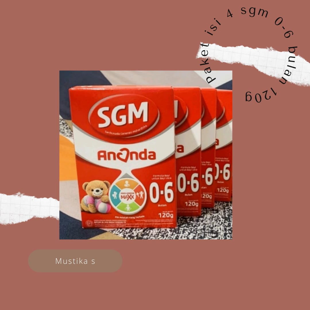 SGM Ananda (0-6 Bulan) Paket Isi 4 Susu Formula Bayi Bubuk EXP 2024 | Lazada Indonesia